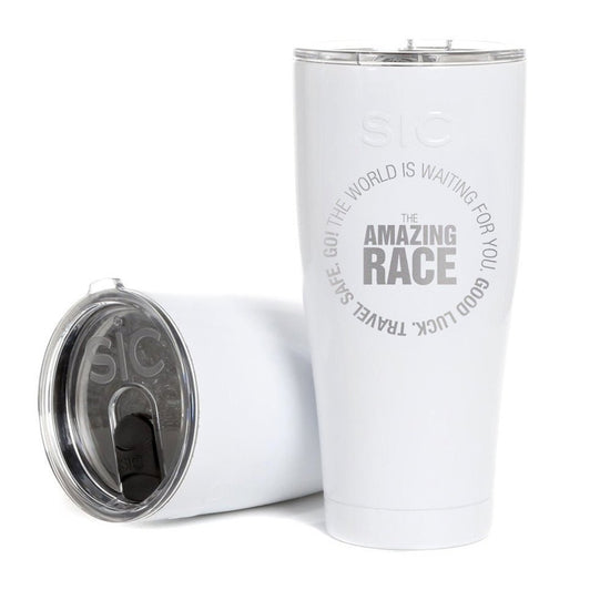 The Amazing Race Starting Badge Laser Engraved SIC Tumbler – Paramount Shop