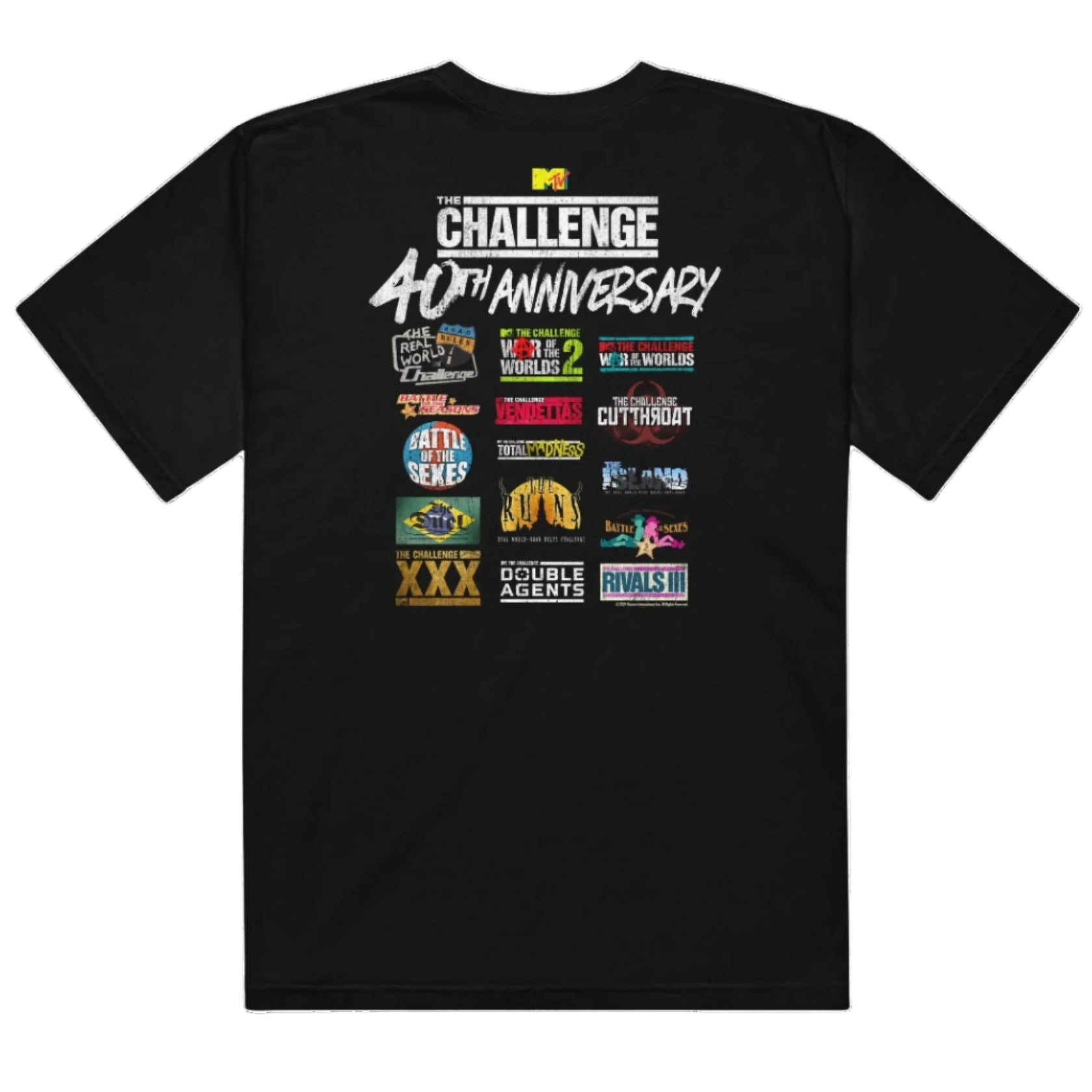 The Challenge 40th Anniversary Comfort Colors T-Shirt – Paramount Shop