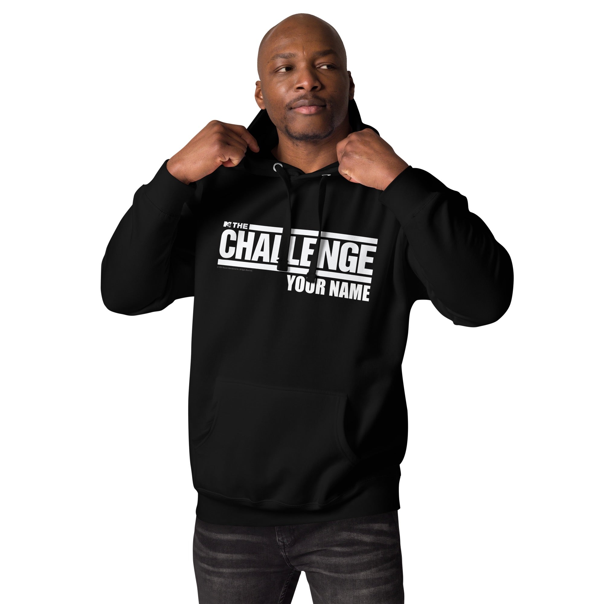 The Challenge Logo Personalized Adult Hoodie – Paramount Shop