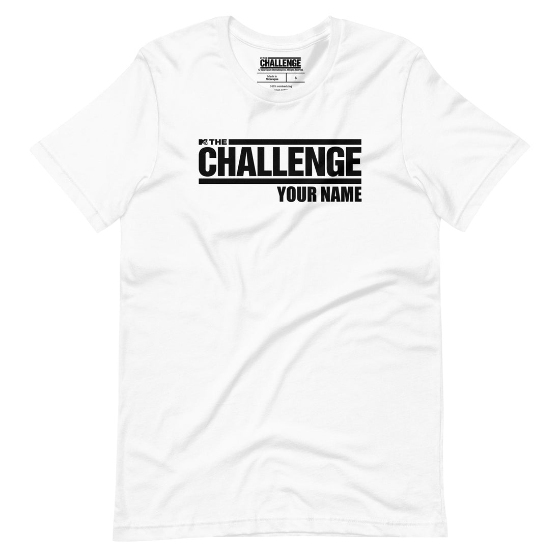 The Challenge Logo Personalized T-Shirt – Paramount Shop