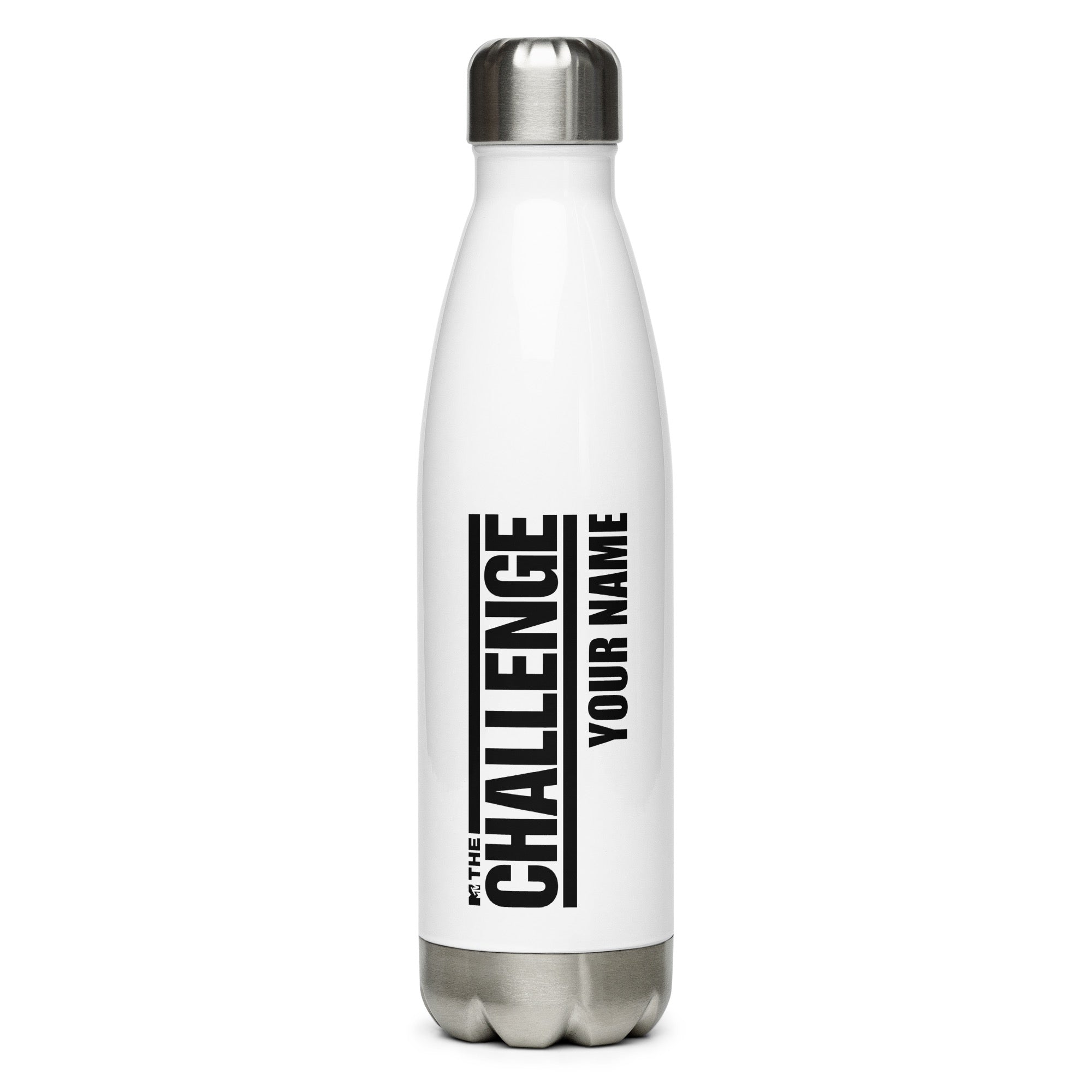 The Challenge Logo Personalized Water Bottle – Paramount Shop