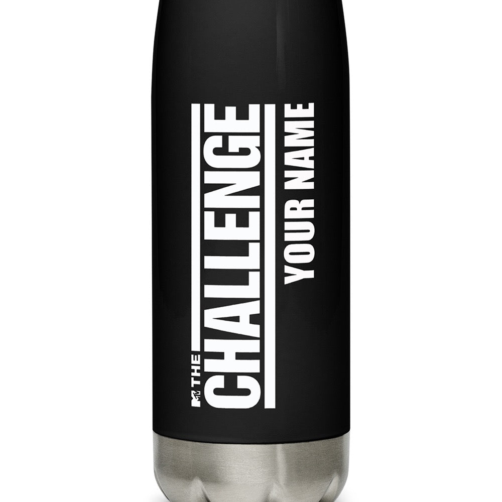 The Challenge Logo Personalized Water Bottle – Paramount Shop
