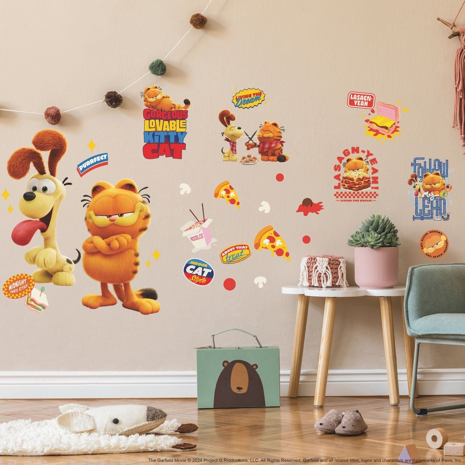 The Garfield Movie Wall Decals – Paramount Shop
