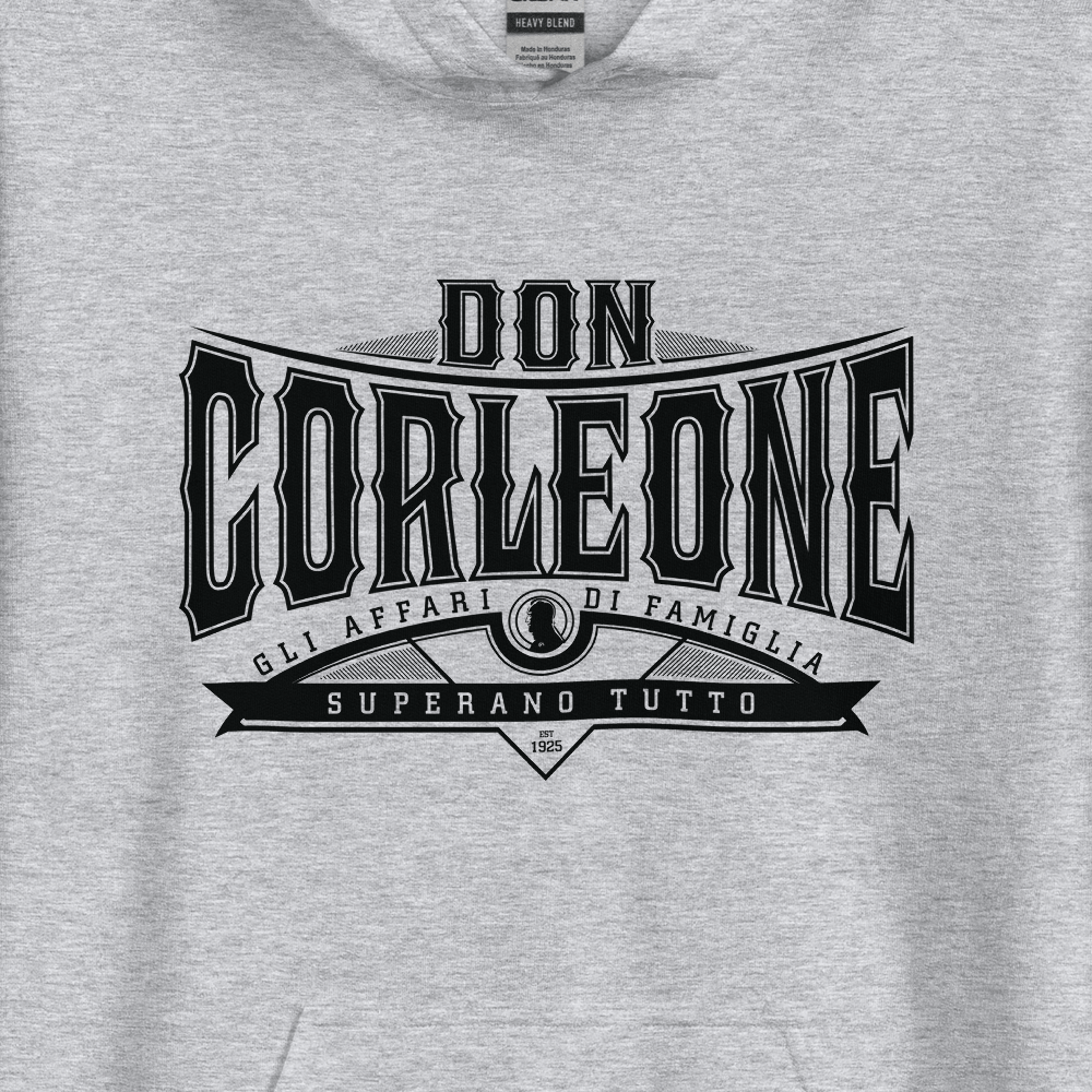 The Godfather Don Corleone Hooded Sweatshirt – Paramount Shop