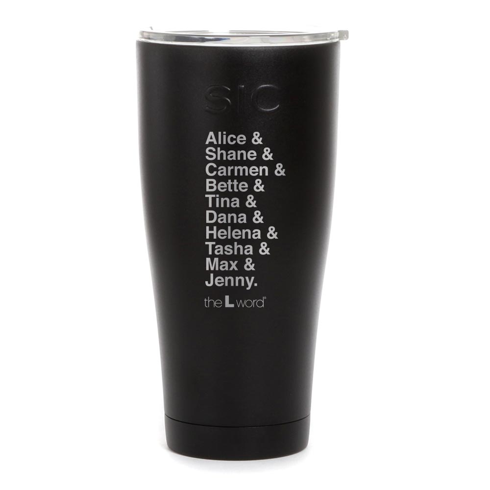 The L Word Characters Laser Engraved SIC Tumbler – Paramount Shop