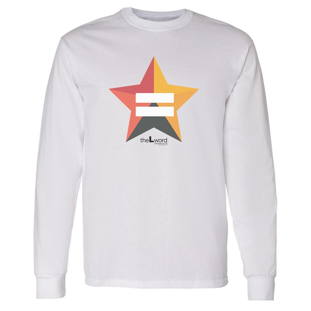 The L Word: Generation Q Bette Porter's Equality Star Adult Long Sleeve ...