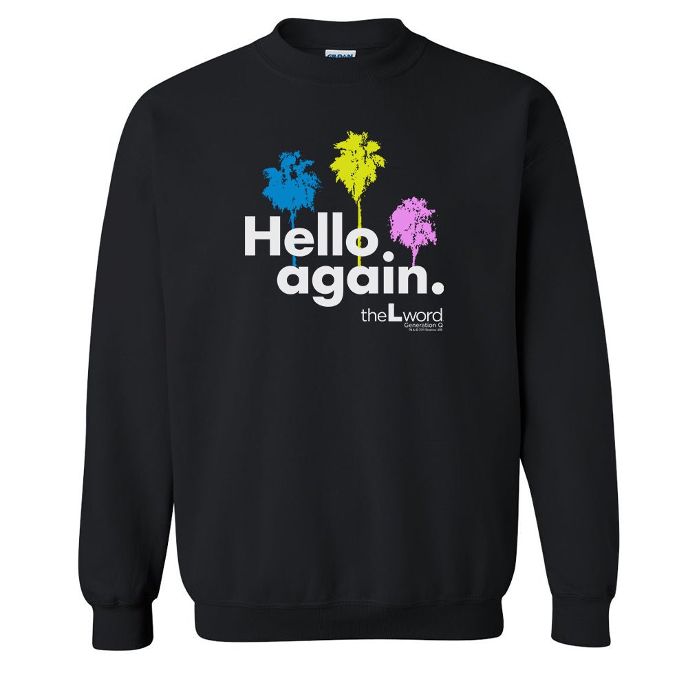 The L Word: Generation Q Sudadera de cuello redondo Hello Again Palm ...