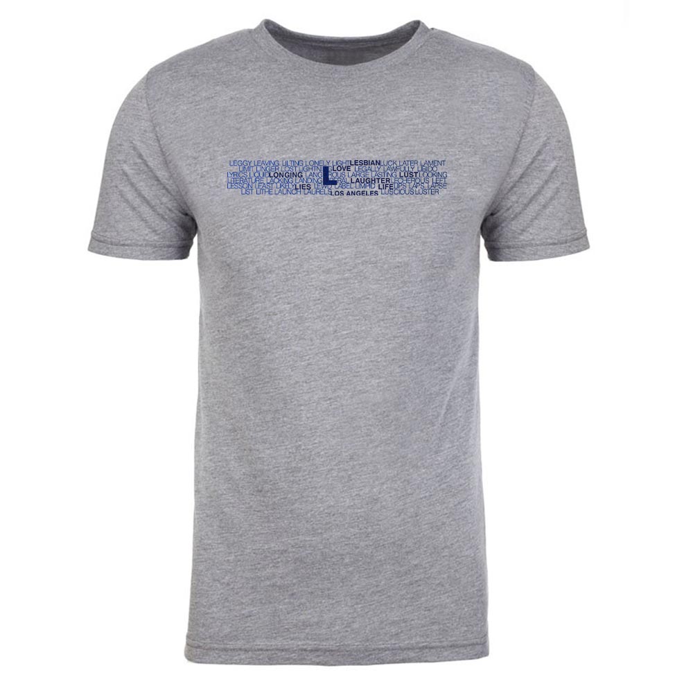 The L Word Die L-Wörter HerrenTri-Blend T-Shirt – Paramount Shop