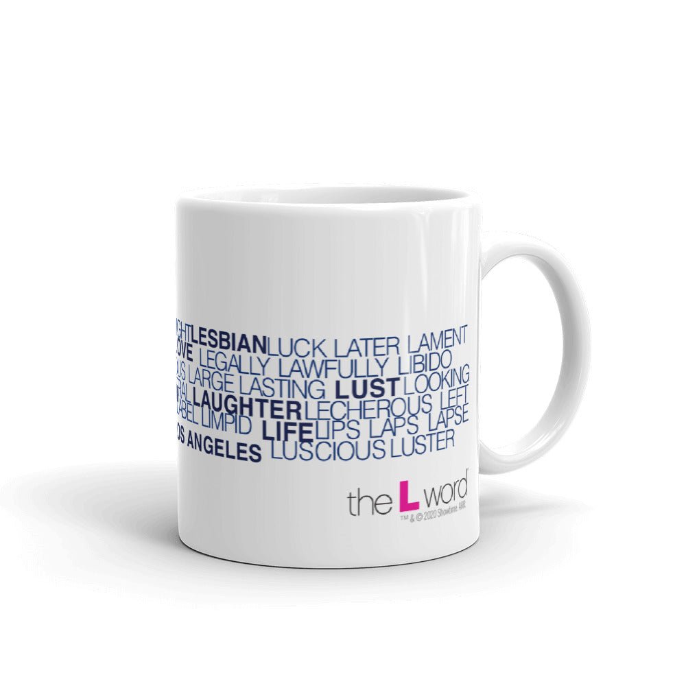 The L Word The L Words White Mug – Paramount Shop