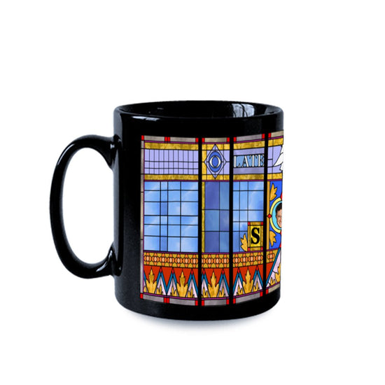 The Late Show with Stephen Colbert Cathedral Black 11 oz Mug ...