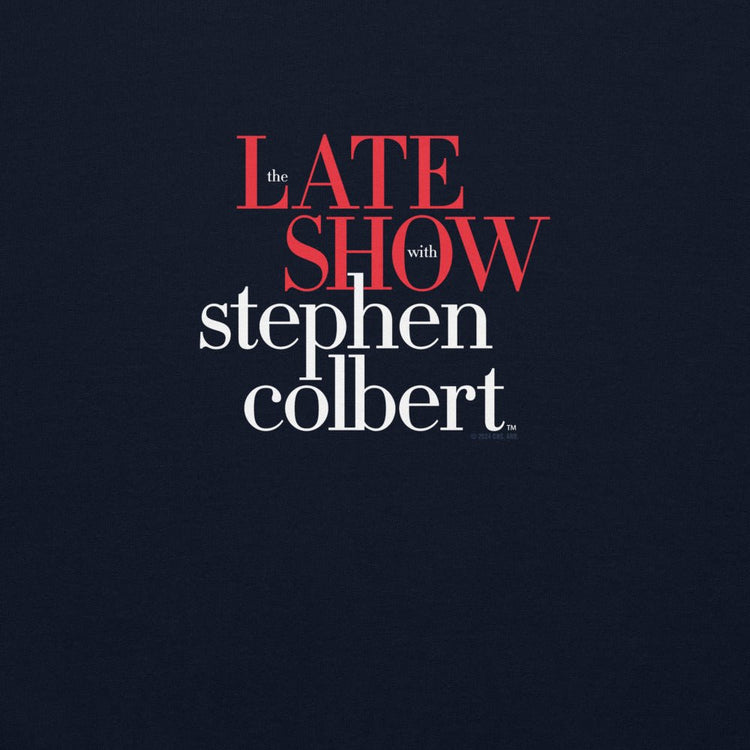 The Late Show with Stephen Colbert Logo Fleece Crewneck Sweatshirt ...
