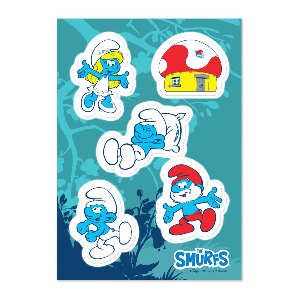 The Smurfs Icons Sticker Sheet – Paramount Shop