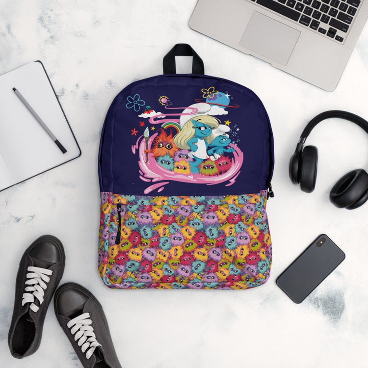 The Smurfs Movie Characters Premium Backpack – Paramount Shop