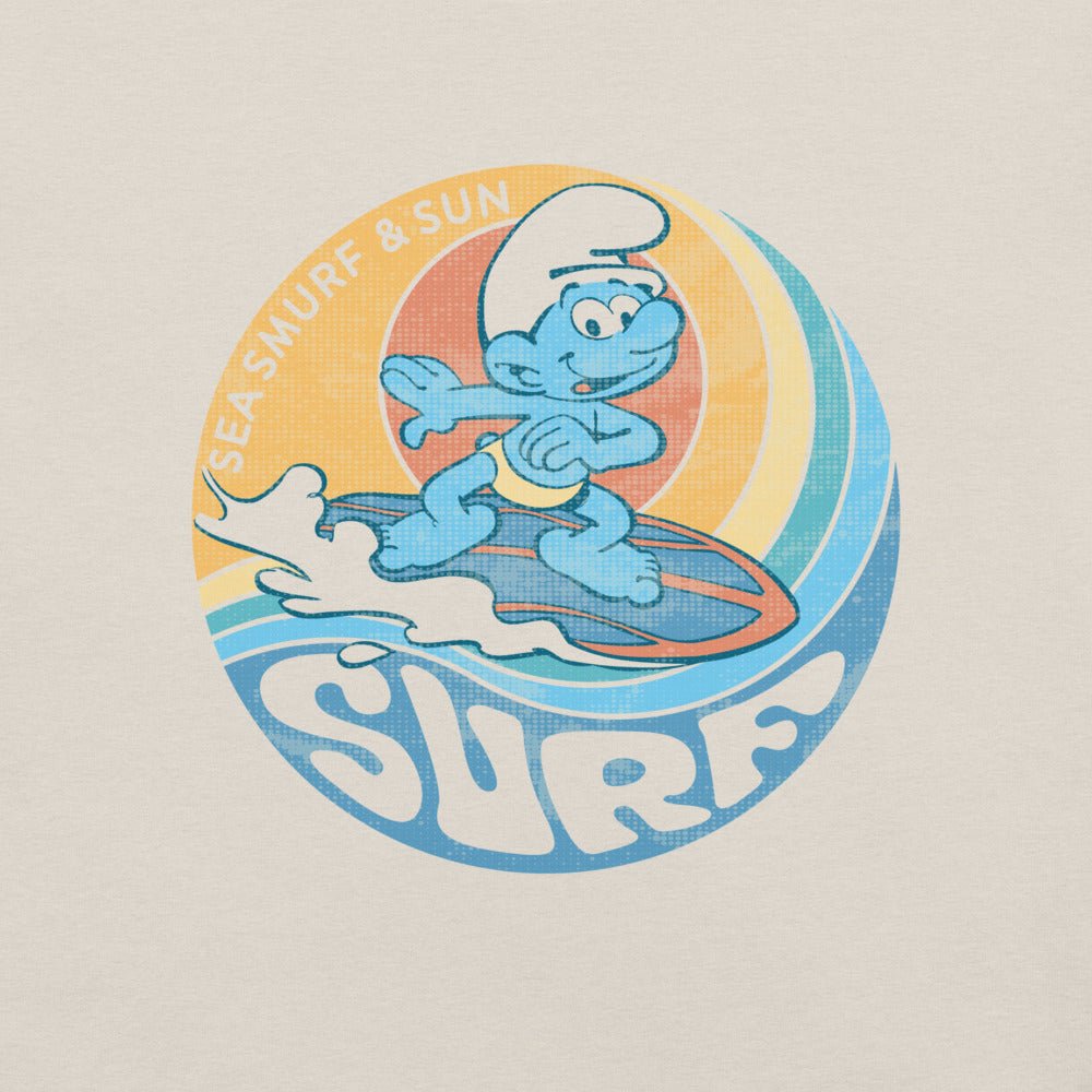 The Smurfs Sea Smurf And Sun Surf Unisex T-Shirt – Paramount Shop