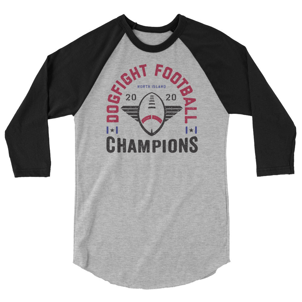 Top Gun: Maverick Dogfight Football Champions 3/4 Ärmel -Raglan -Shirt ...