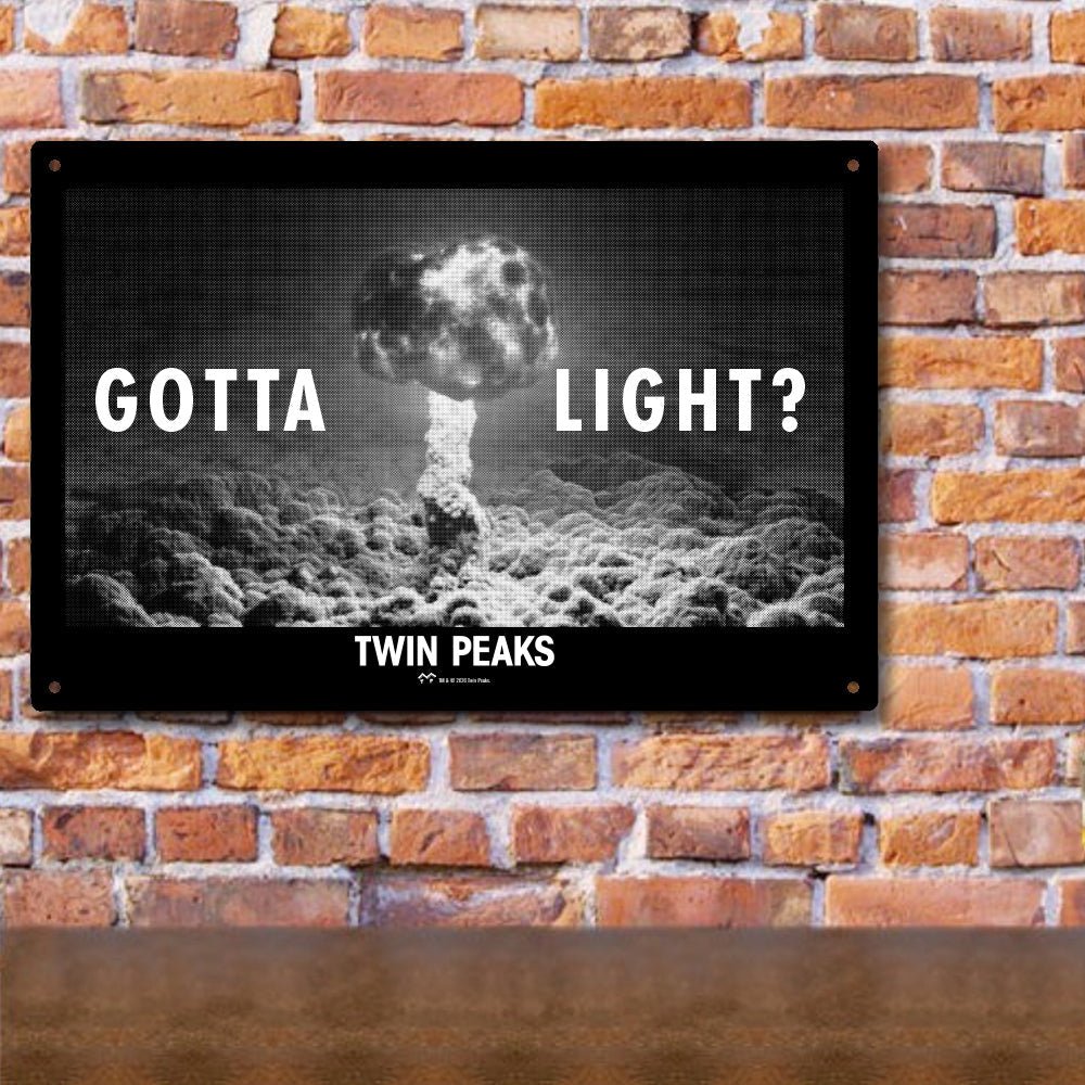 Twin Peaks Gotta Light? Signe métallique – Paramount Shop