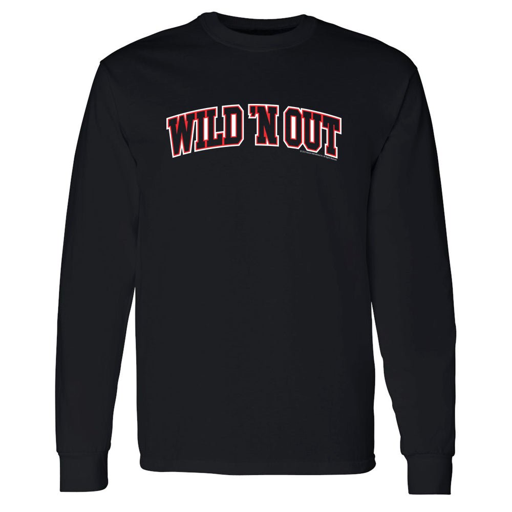 Wild 'N Out gewölbtes Logo Erwachsene Langärmeliges T-Shirt – Paramount ...
