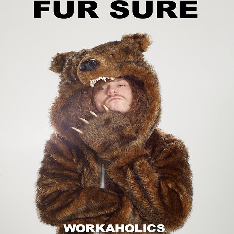 Workaholics "Fur Sure" Die Cut Sticker – Paramount Shop