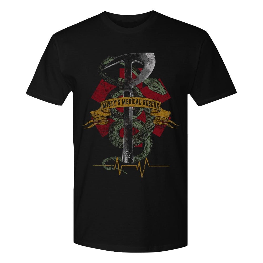 Yellowjackets Misty's Medical Rescue Erwachsene Kurzärmeliges T-Shirt ...