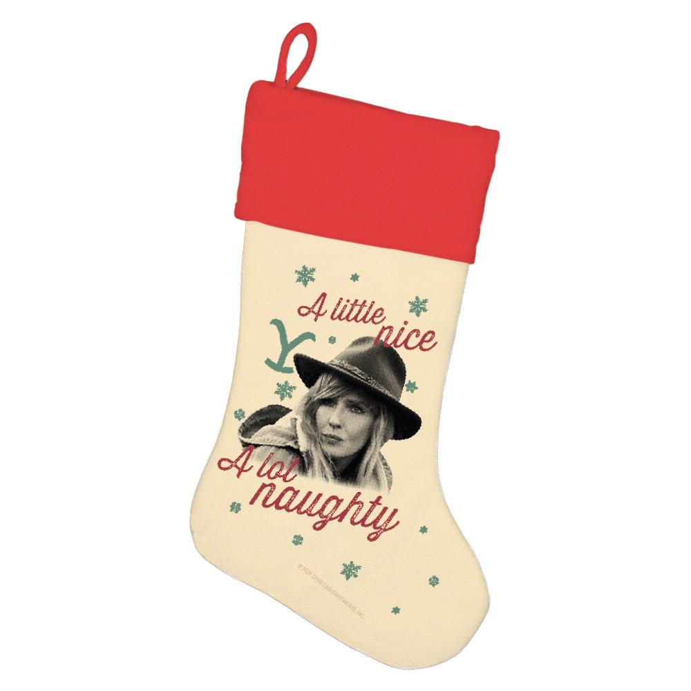 Yellowstone A Little Nice, A Little Naughty Stocking – Paramount Shop
