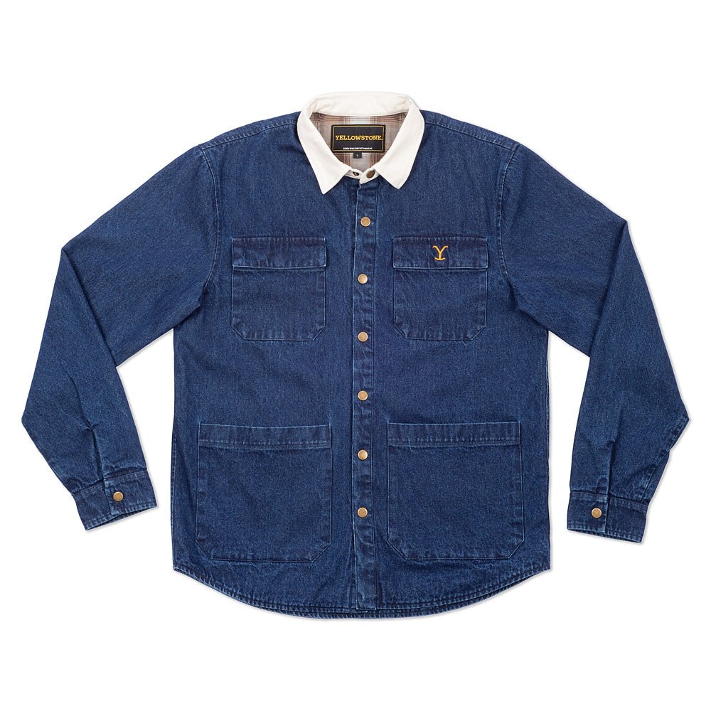 Yellowstone Denim Embroidered Barn Jacket – Paramount Shop