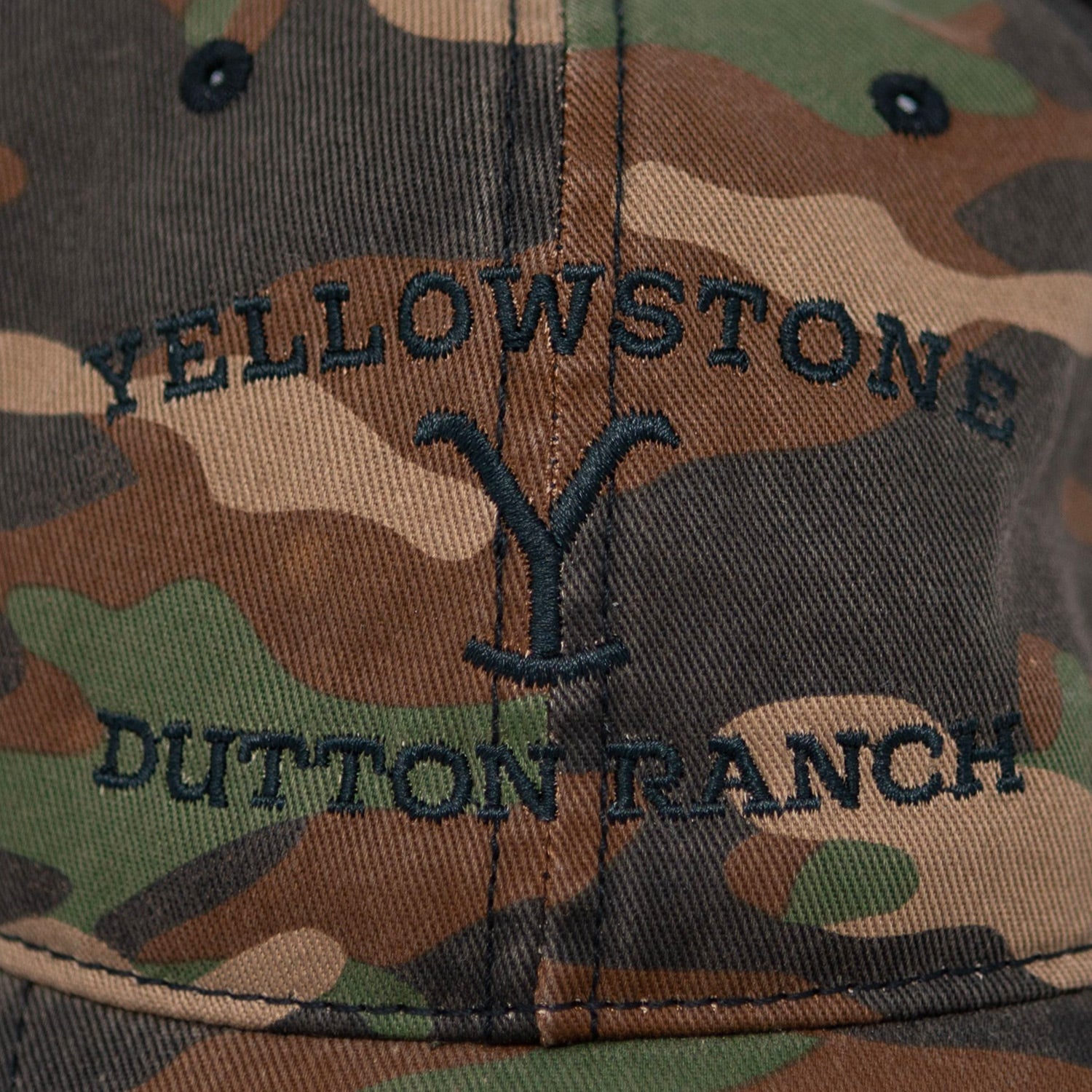 Yellowstone Dutton Ranch Logo As Seen On Camo Hat – Paramount Shop
