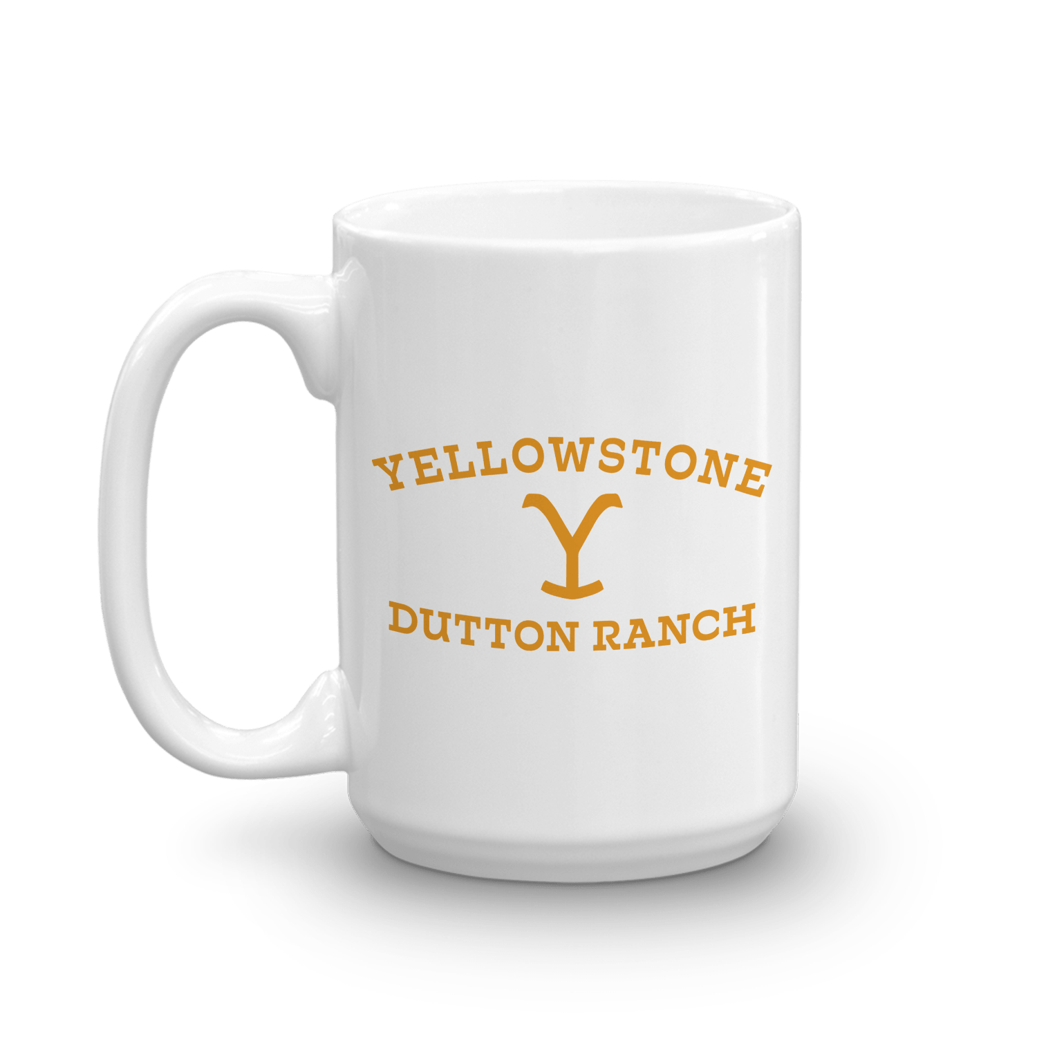 Yellowstone Dutton Ranch Logo White Mug – Paramount Shop