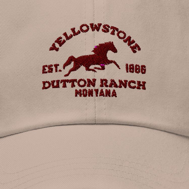 Yellowstone Dutton Ranch Montana Classic Dad Hat – Paramount Shop