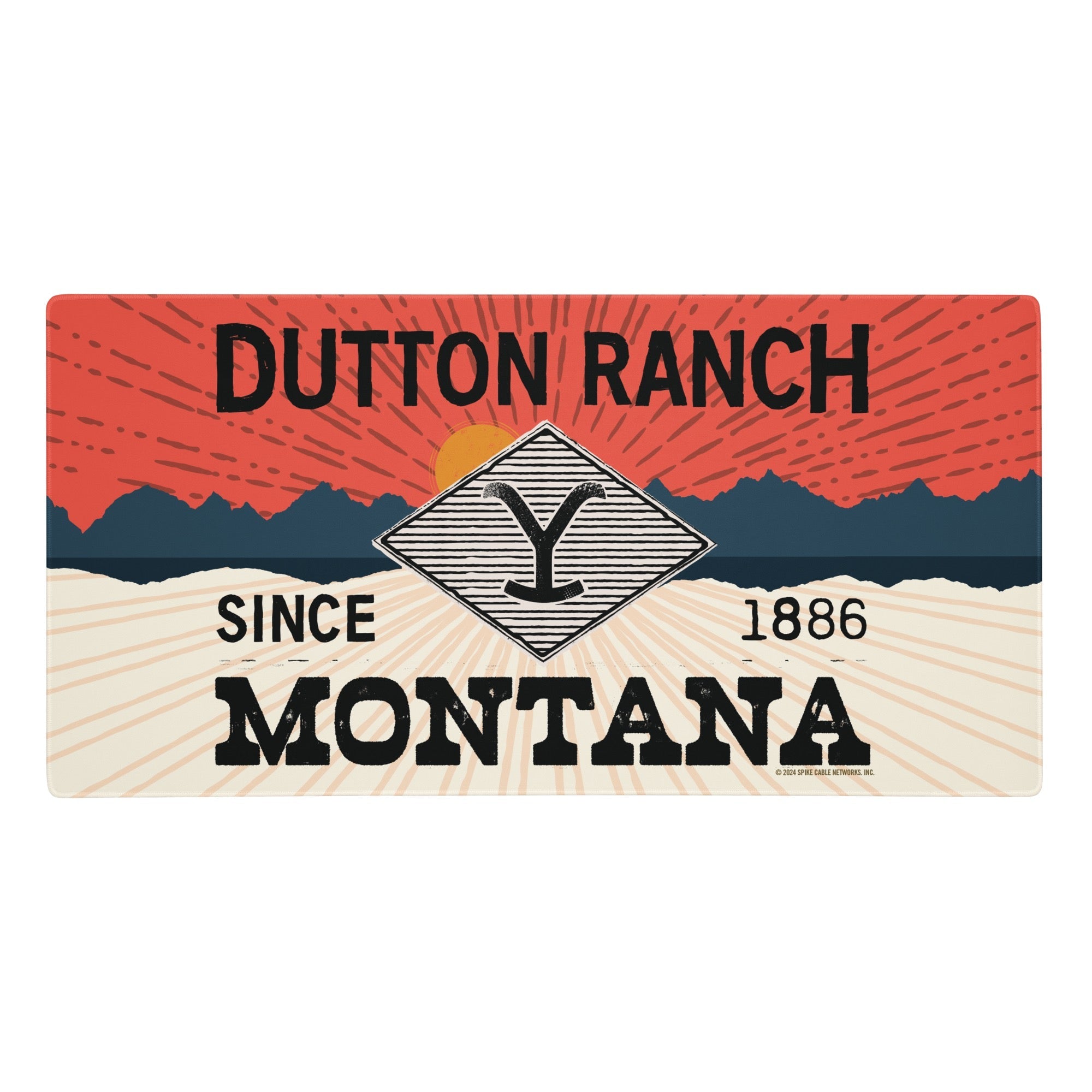 Yellowstone Dutton Ranch Montana Gaming Mat – Paramount Shop
