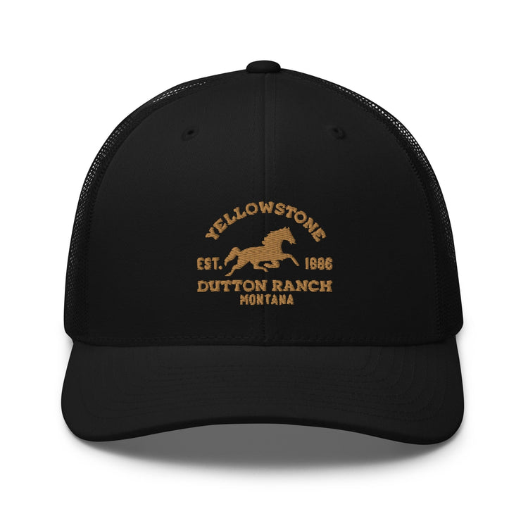 Yellowstone Dutton Ranch Montana Retro Trucker Hat – Paramount Shop