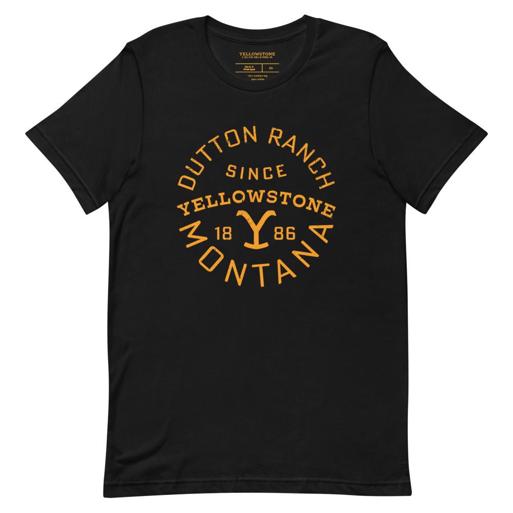 Yellowstone Dutton Ranch Montana Unisex T-Shirt – Paramount Shop
