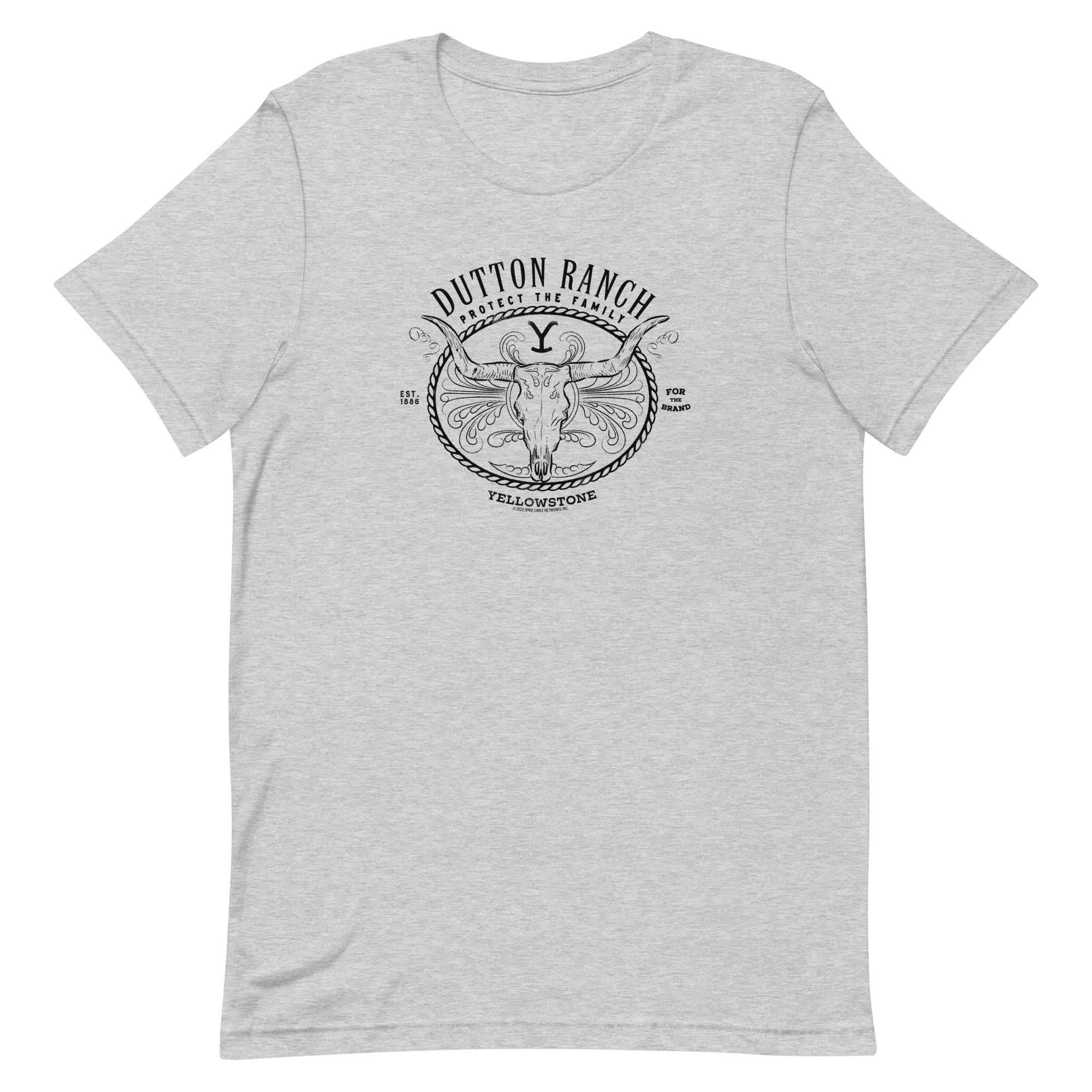 Yellowstone Dutton Ranch Protéger la famille Neutre Adulte T-shirt ...