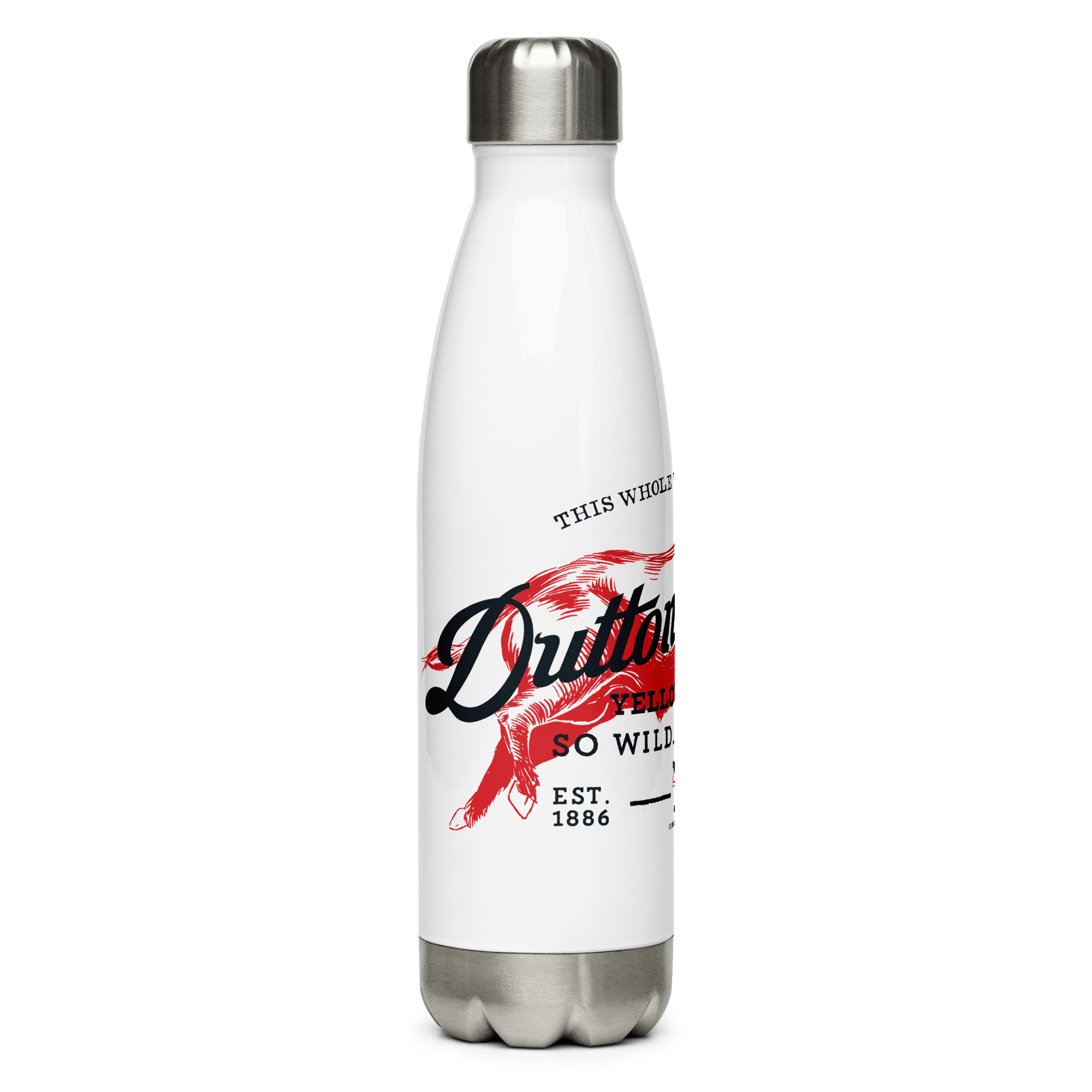 Yellowstone Dutton Ranch So Wild So Angry Stainless Steel Water Bottle ...