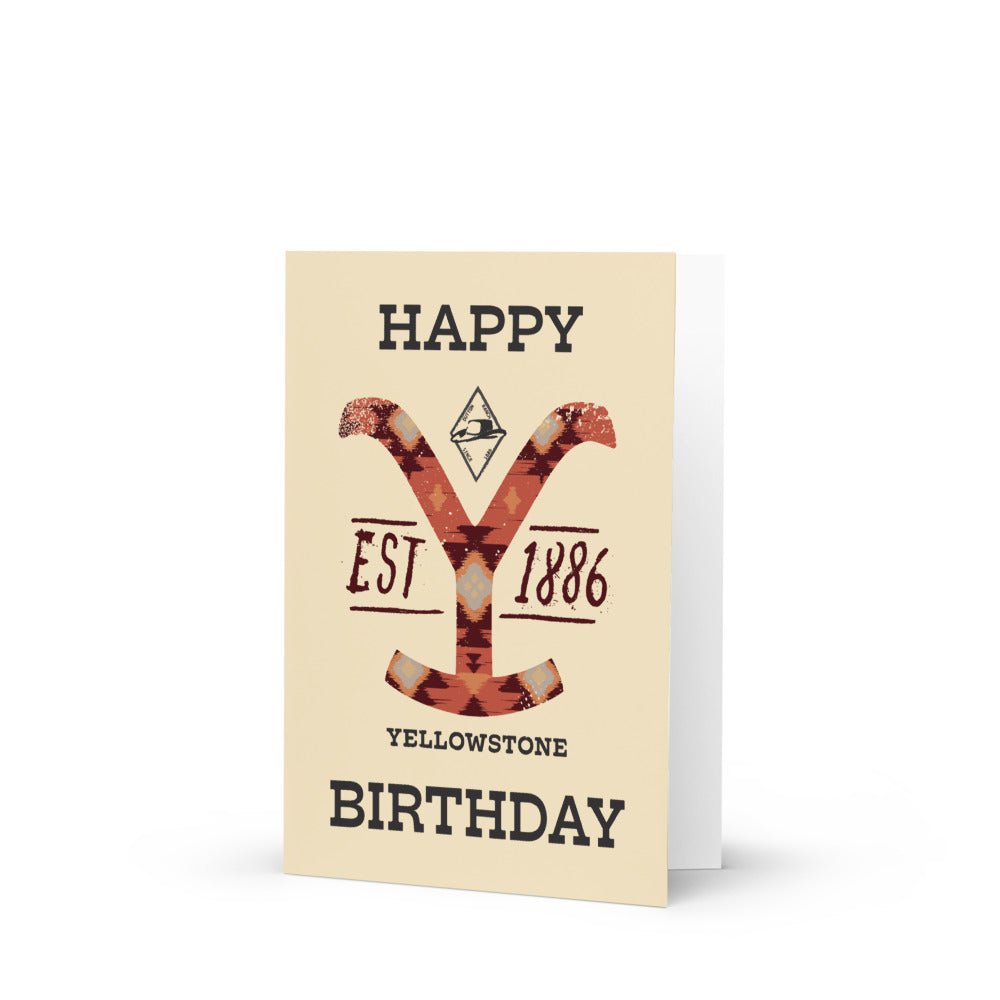 Yellowstone Est. 1886 Birthday Card – Paramount Shop
