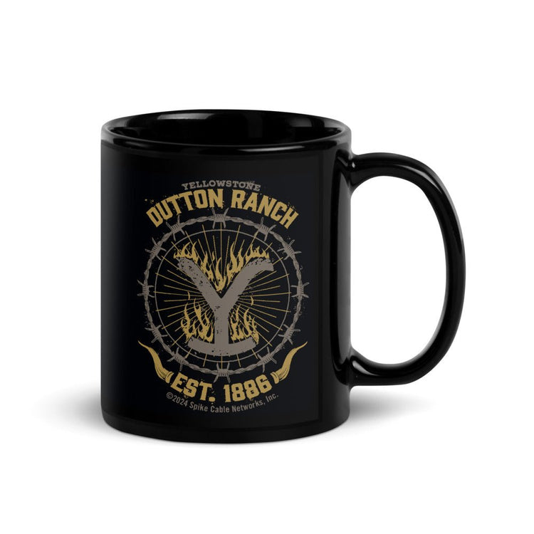 Yellowstone Flaming Logo Mug – Paramount Shop