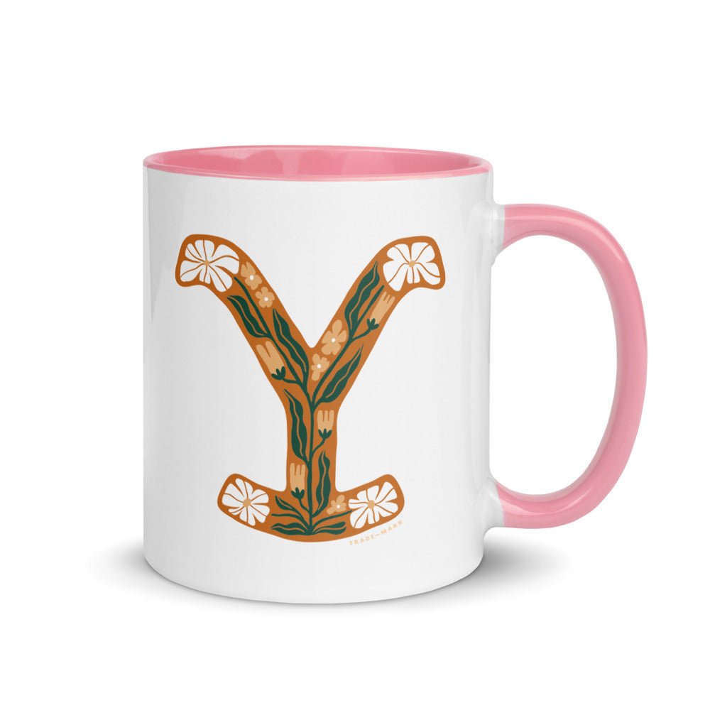 Yellowstone Floral Y Two Tone Mug – Paramount Shop