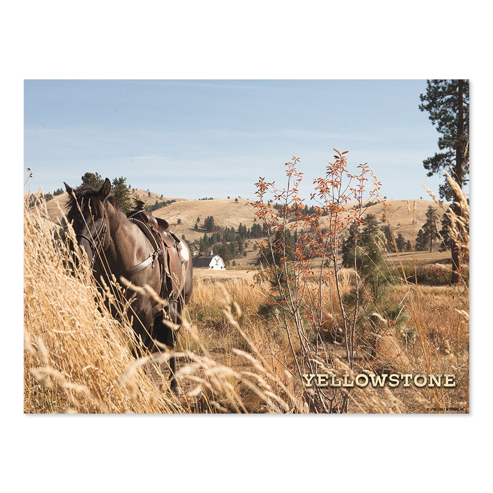 Yellowstone Póster satinado Horse Key Art – Paramount Shop