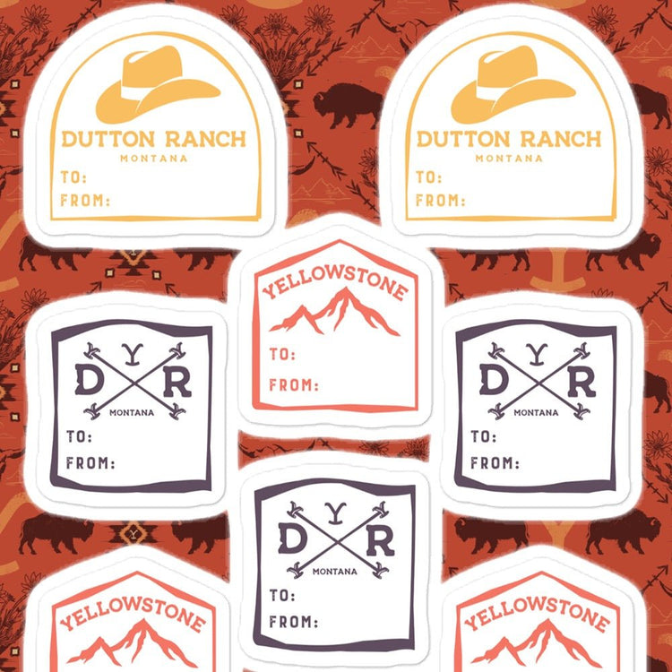 Yellowstone Icons Gift Sticker Sheet – Paramount Shop