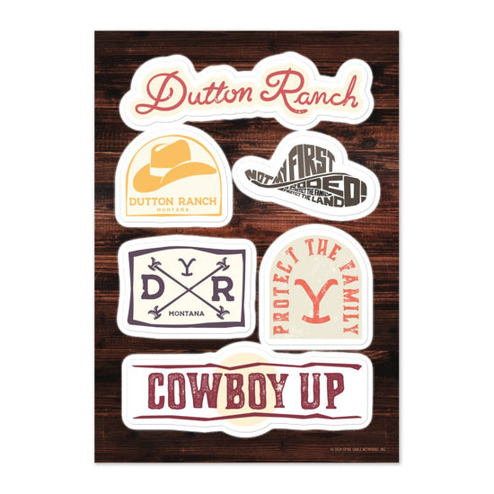 Yellowstone Icons Sticker Sheet – Paramount Shop