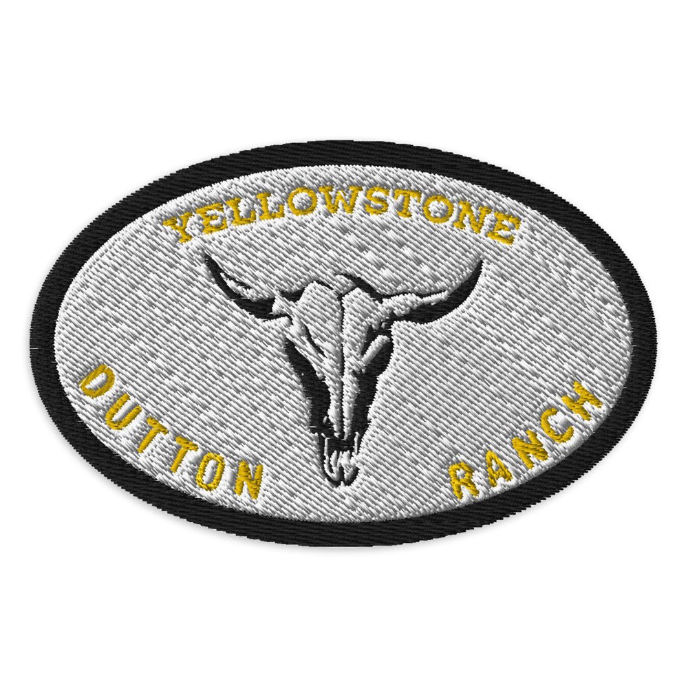 Yellowstone Skull Embroidered Patch – Paramount Shop