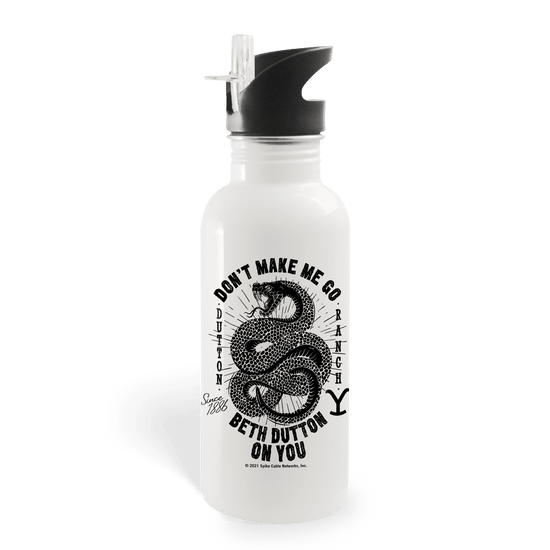 Yellowstone Snake Beth Dutton On You 20 oz Screw Top Water Bottle with ...