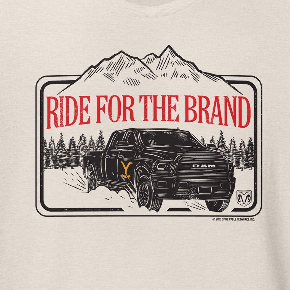 Yellowstone x Ram Ride For The Brand T-Shirt – Paramount Shop