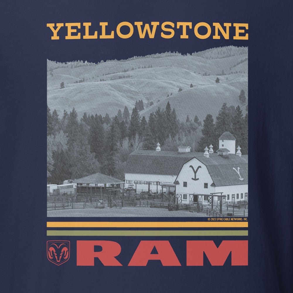 Yellowstone x Ram Scenic T-Shirt – Paramount Shop
