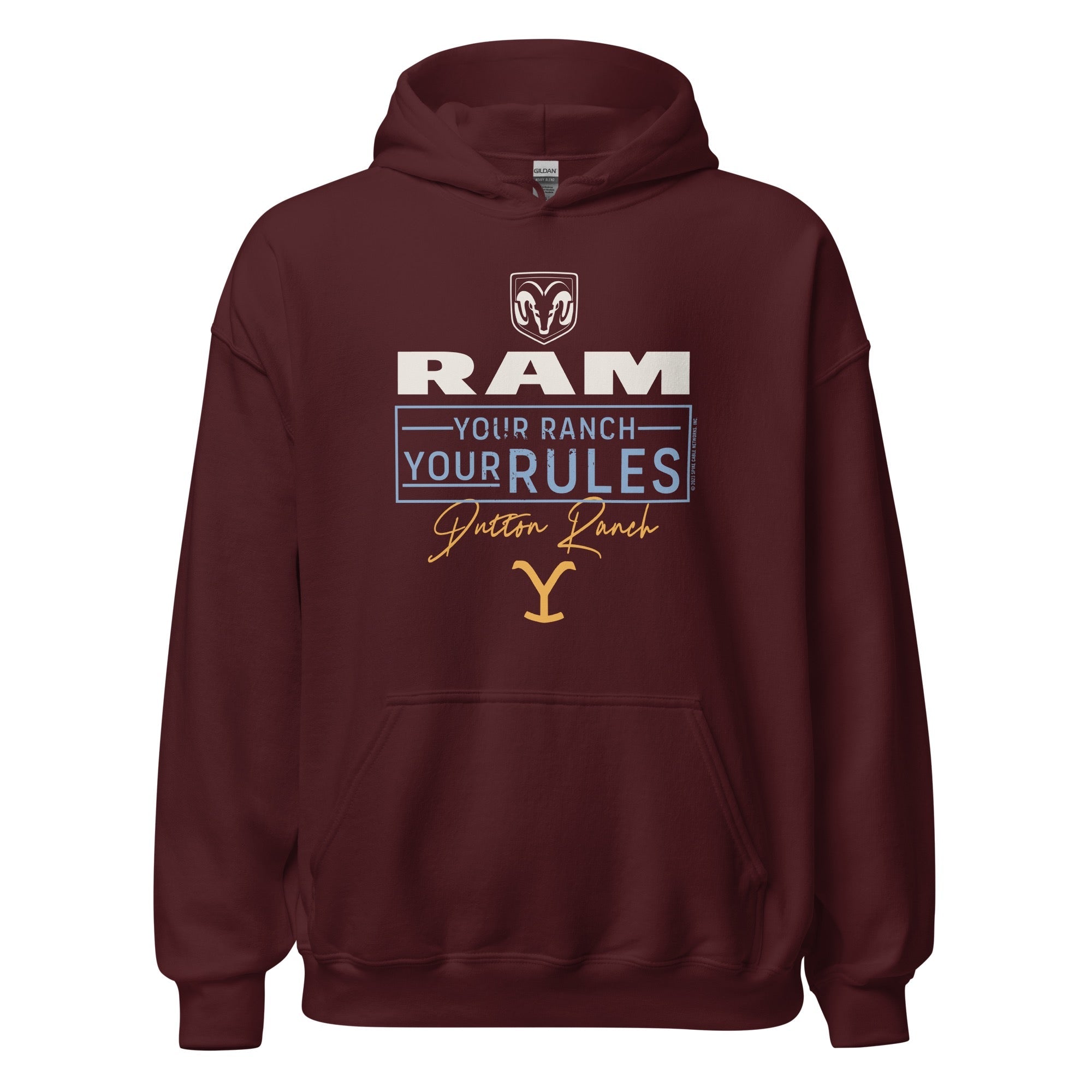 Yellowstone x Ram Ihre Ranch Ihre Regeln Hoodie – Paramount Shop