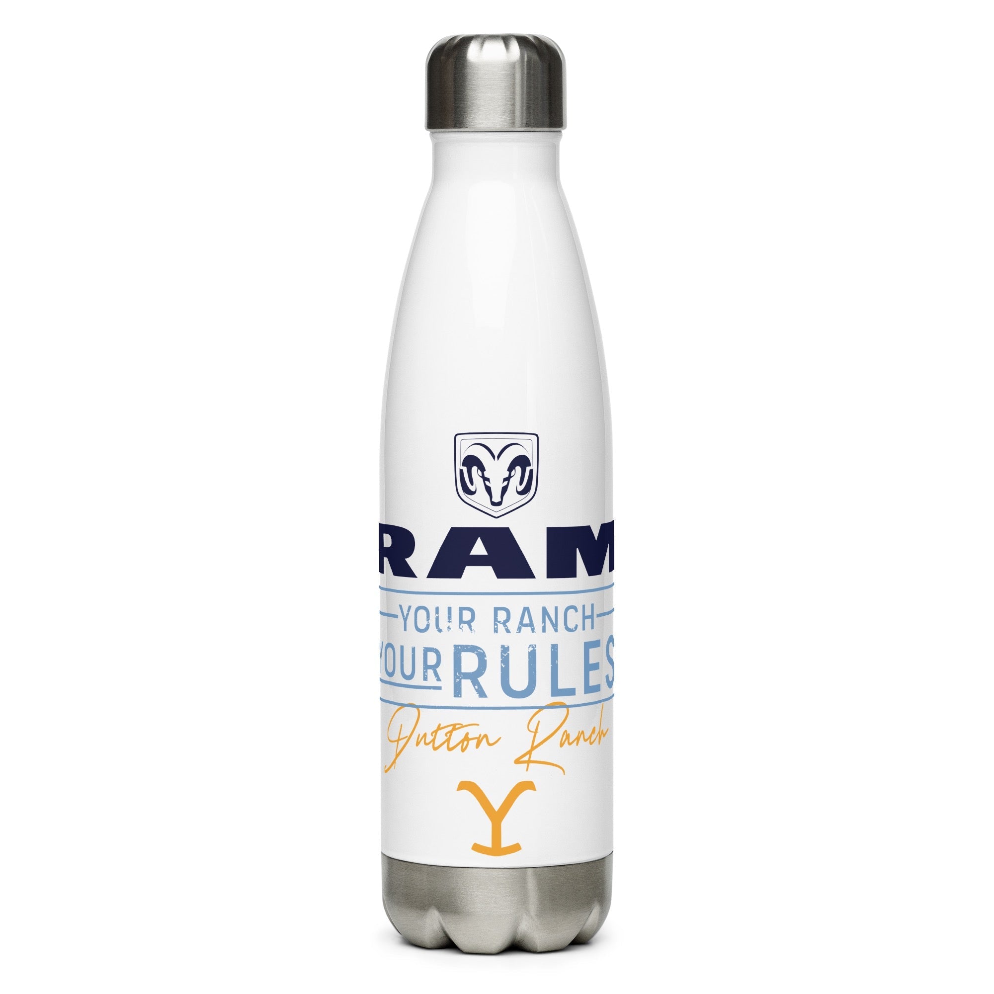 Yellowstone x Ram Your Ranch Your Rules Botella de agua – Paramount Shop